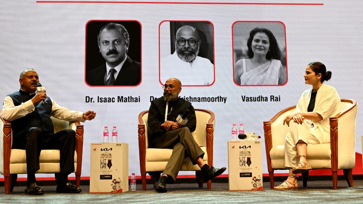 The Hindu Lit for Life 2025: Dr. Isaac Mathai and Dr. E.S. Krishnamoorthy investigate the ...